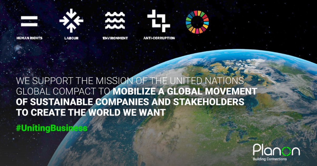 Planon Joins United Nations Global Compact | Planon