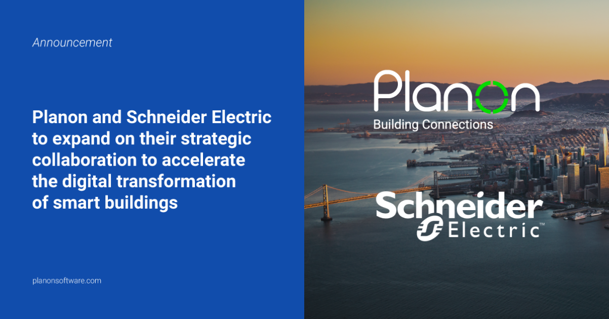 Planon and Schneider Electric to expand on their strategic ...